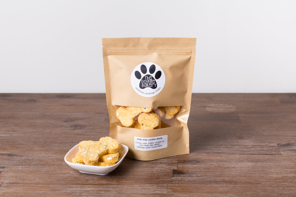 Grain Free Bikkies - Coconut and Sweet Potato – The Doggie Bakery